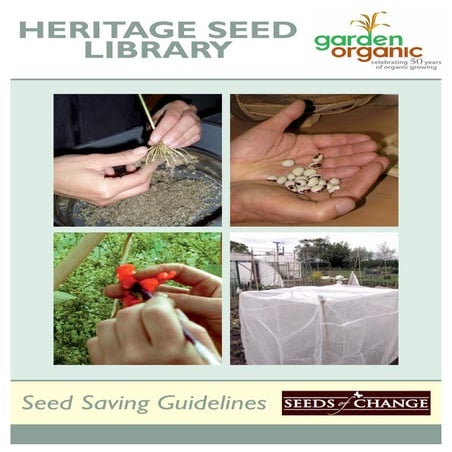 Heritage Seed Saving Guidelines Handbook | PDF