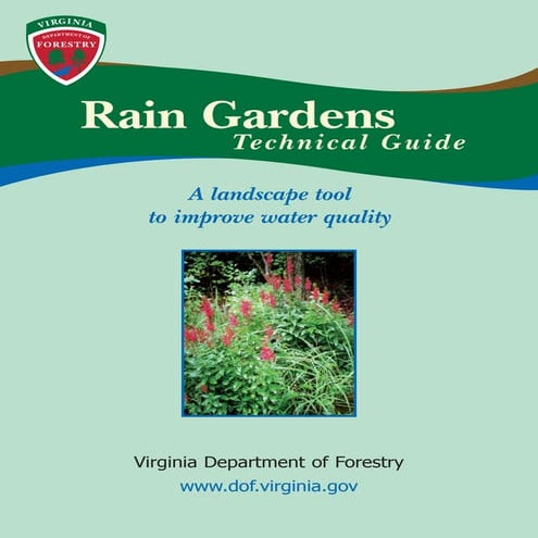 Virginia Rain Gardens Technical Guide | PDF