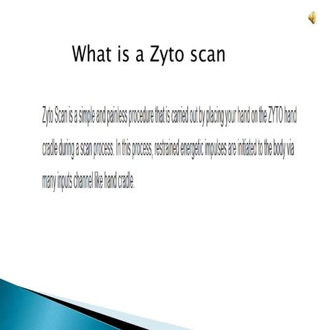 zyto scan technology | PPTX