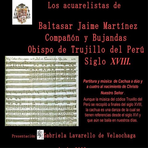 Zz 2 3 Los Acuarelistas De Martinez Compañon(Gaby Lavarello-2009) | PPS