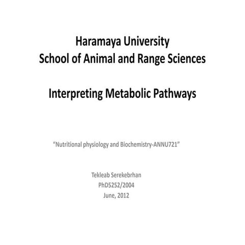 Pathway of metabolism.pptx