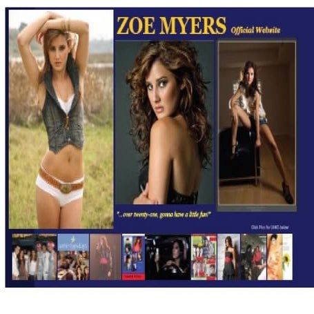 Zoe Myers Web Site Grab | DOC
